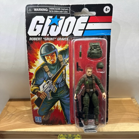 Hasbro | Toys | Gi Joe 22 Retro Collection Robert Grunt Graves 375 ...
